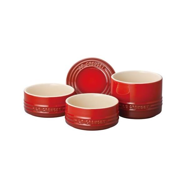 【発売日：2017年02月13日】ル・クルーゼ スタッキング・ラムカン・セット 910367-00 Cレッド RLK1501 JANコード 0630870132824●メーカー品番:910367-00●カラー:チェリーレッド●間口×奥行×高...