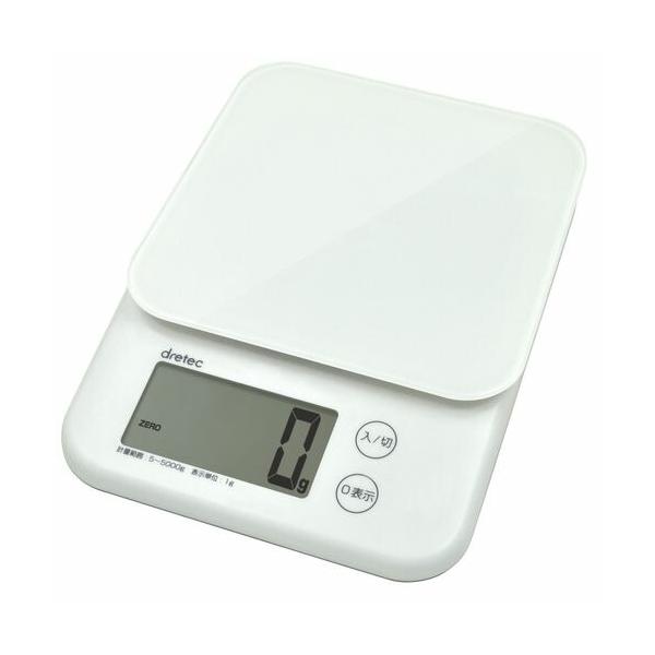 【発売日：2017年02月13日】ドリテック デジタルスケール バルケット 5ｋｇ KS-513WT BSKA101 JANコード 4536117017731●メーカー品番:KS-513WT●規格(kg):5●間口×奥行×高さ(mm):18...