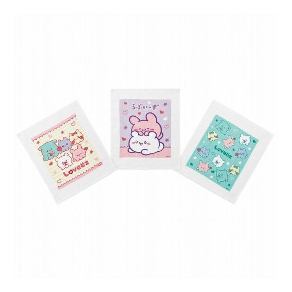 【発売日：2025年06月19日】※こちらはらぶいーずの絵柄の商品ページになります。【商品詳細】行楽や普段使いに便利なおしぼりタオル3枚セットです。兄弟・姉妹用や、毎日の洗い替え用に、何枚あってもいいですね♪【スペック】サイズ：約320×2...