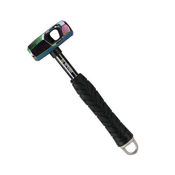 【発売日：2026年02月17日】商品説明【用途】●足場の組立て、取り外し作業。【商品説明】●カラビナから簡単にはずせ、片手で簡単スピード脱着できます。●ハンマー頭部に取付用の穴が開いており、片手で簡単に取り付け取り外しができます。●頭部に...