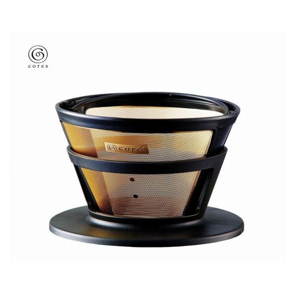【発売日：2021年06月18日】【商品説明】コーヒーの美味しさを引き出す 純金メッキのフィルターオイルを逃さず、高温短時間抽出ができるよう計算されたメッシュ構造ペーパーフィルターやドリッパー不要で そのま使えるため、環境にも優しいコーヒー...