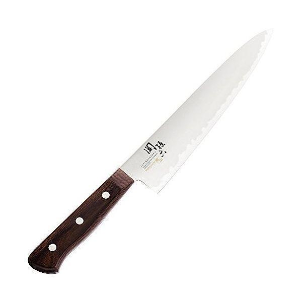 【発売日：2021年02月05日】貝印 関孫六 桃山 牛刀210mm AE5149JANコード：4901601211788【商品詳細】心材は高硬度の鋼とし、側面にはサビにくく研ぎやすいステンレス材を使用した、本割込鋼の包丁です。より高い硬度...
