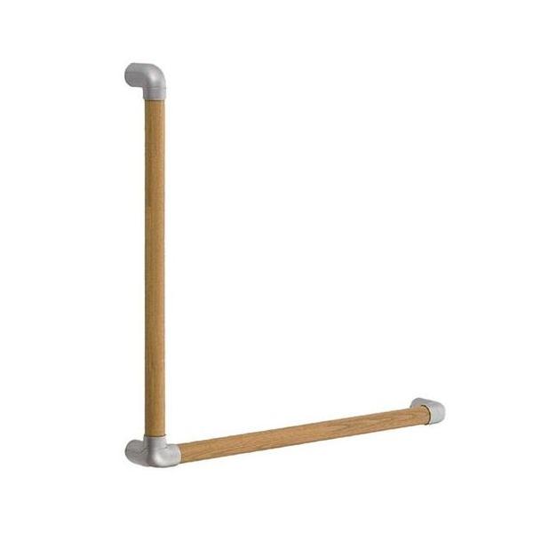 【発売日：2019年07月17日】【用途】住宅用の木製介護手すり。【機能・特徴】簡単に取付・取替ができ、間柱にも取り付け可能です。玄関や階段の上り口など、ちょっとした場所に手すりを取り付けておくと大変便利です。木ネジ一本で簡単に組立て・取り...