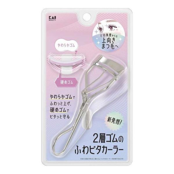 【発売日：2026年04月01日】【商品詳細】替ゴムに硬度の異なる２層構造を採用した、新発想のアイラッシュカーラー。程よい弾性と高い硬度を併せ持つ替ゴムが、まつ毛の引っ張りすぎを抑制。まつ毛に負担をかけにくい設計を実現しました。成分:本体：...