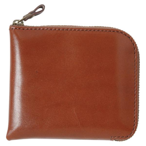 【発売日：2025年11月04日】革の存在感に手に馴染むサイズ感が魅力のシンプルデザインの財布です。ファスナー開閉式。札入スペース・カード入×各2室、オープンタイプ小銭入×1室。牛革（ヌメ革）9×10×2cm※天然皮革を使用している為、色が...