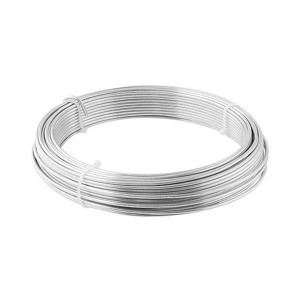 【発売日：2017年04月20日】【商品詳細】結束作業に。サイズ：2．5ｍｍ重量：400ｇ長さ（約）：30ｍ色：白（シルバー）中国製