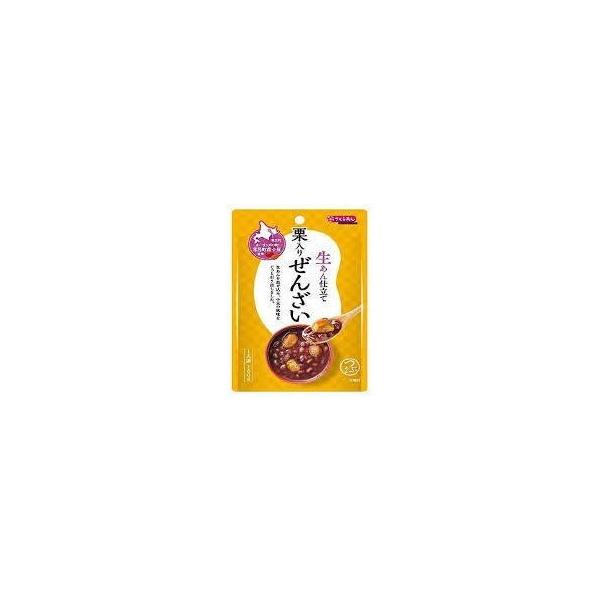 【発売日：2025年06月26日】【商品詳細】北海道（常呂町）産小豆１００％使用。生あんを配合する事で小豆の風味を感じつつ、栗の風味と合わさった美味しさを味わって頂ける栗入りぜんざいです。原材料(アレルギー表記含む):砂糖（国内製造）、小豆...