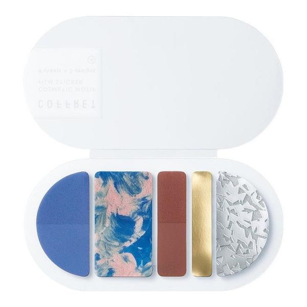 【発売日：2024年08月28日】【商品説明】日々のメイクを楽しむようにシールで自由な彩りを。並べても、重ねても。こころ躍るカラーを思いのままに。材質:PET本体色:ホリゾンブルー