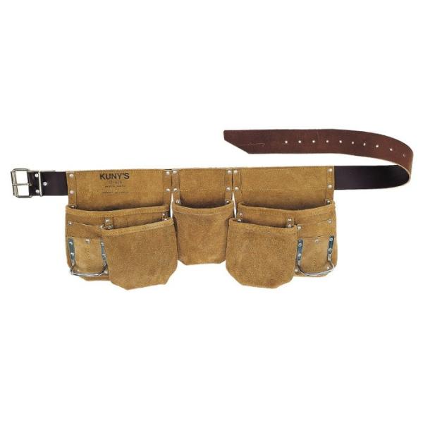 【発売日：2018年01月24日】【商品詳細】●サイズ(mm)：W596.9ｘH317.5●材質：スプリットレザー●重量(g)：1132.5●丈夫な革製の5つのポケット(大ｘ2、小ｘ3)は間口が広く、使いやすい。●センターポケットはテープや...