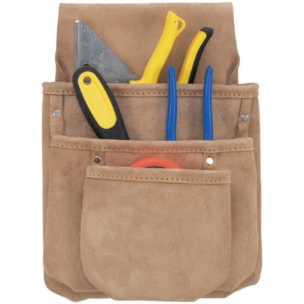 【発売日：2018年01月24日】【商品詳細】●サイズ(mm)：W235ｘH356●材質：丈夫なスプリットレザー●重量(g)：566.2●丈夫な革製の3つのポケット(大ｘ1、中ｘ1、小ｘ1)は間口が広く、使いやすい。●負荷のかかる部分はリベ...