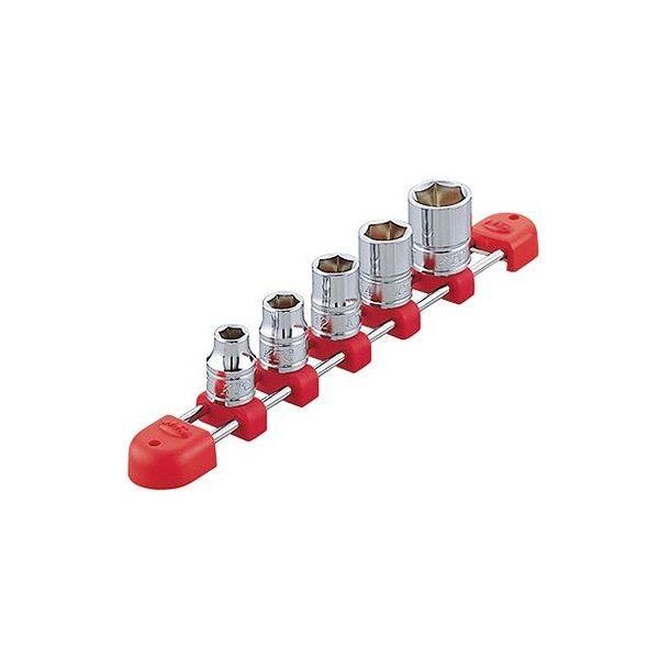 【発売日：2018年06月28日】【商品詳細】●差込角(sq.)：9.5●重量(g)：300●9.5sq.の5コ組ソケットセットです。六角ソケット(B3-08・10・12・14・17)、ソケットホルダー5コ用(EHB305)