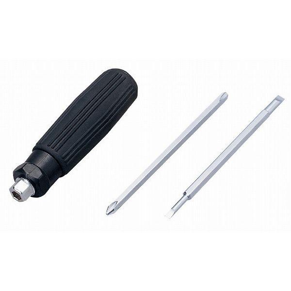 【発売日：2018年06月28日】【商品詳細】●重さ(g)：180●補助部品：DB4-P・DB4-M・DB4-H●1本のビットで2サイズに対応できます。●抜き差しするだけのワンタッチ仕様です。●軸の材質はCr-Vです。●滑りにくいソフトグリ...