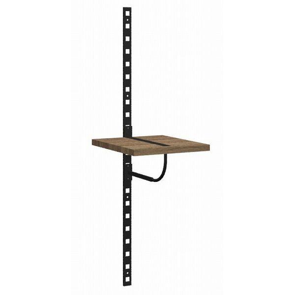 【発売日：2023年09月01日】【材質】フレーム：アイアン、棚板：天然木（アカシア材）【参考耐荷重】棚6kg、ハンガー2kg