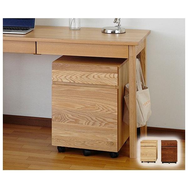 【発売日：2018年08月27日】■商品説明●同シリーズのデスクにコーディネートできるデスクワゴン。デスク下にすっきり収まります。●前面の木目柄がお部屋に木のぬくもりを与えます。天然木の板目を使用しているため、それぞれに味わいがあり１つとし...