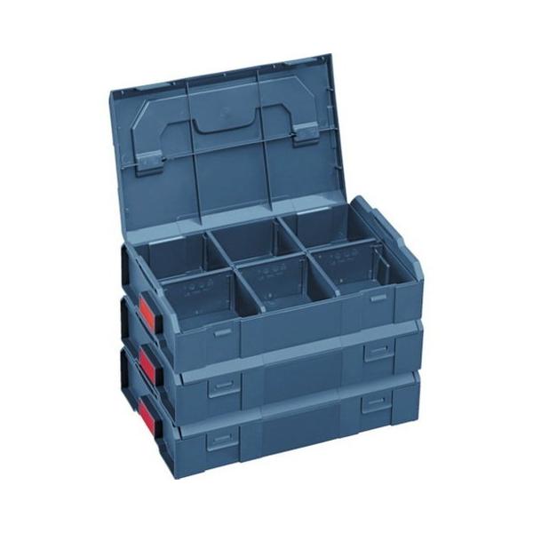 【発売日：2022年06月17日】【商品詳細】●L-BOXXと同じデザインのミニタイプです。●L-BOXX同様、連結して積み重ねることが可能です。●脱着可能な仕切板で内部を6室に分けることが可能です。●小物の整理と収納に。●色：ブルー●外形...