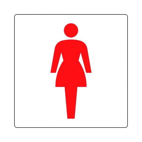 【発売日：2022年06月17日】【商品詳細】●壁面へ直接固定するタイプのトイレ表示です。●トイレ入口への設置に。●取付仕様：壁面タイプ●縦(mm)：100●横(mm)：100●表示内容：女性ピクト●厚さ(mm)：3●2018年(平成30年...
