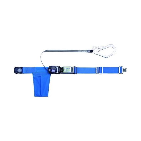 【発売日：2022年06月17日】【商品詳細】●着脱しやすいワンタッチバックルベルトを採用しました。●使いやすい大型軽量フック付で作業性に優れます。●色：ブルー●胴ベルト幅×長さ(mm)：50×1200●フック口開き(mm)：50●厚生労働...