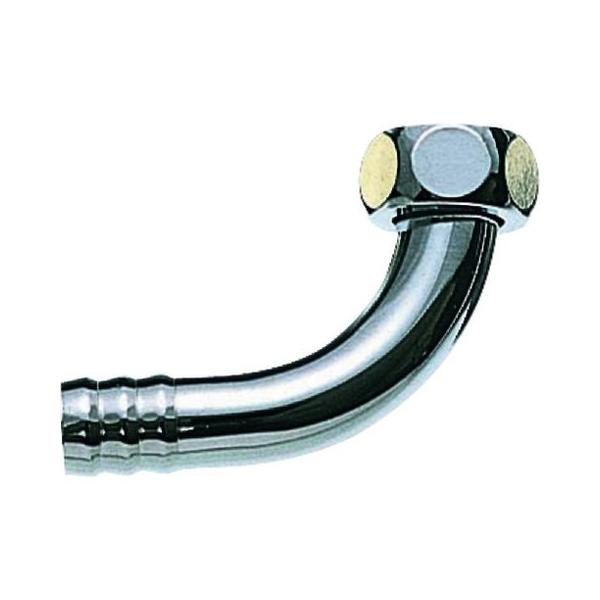 【発売日：2022年06月17日】【商品詳細】●つないだホースが折れ曲がらないようＬ字型になっています。●屋外用水栓のホース接続部用。●長さ(m)：55●高さ(mm)：32●幅(mm)：57●外径(mm)：16●取り付けねじサイズ：G1/2...