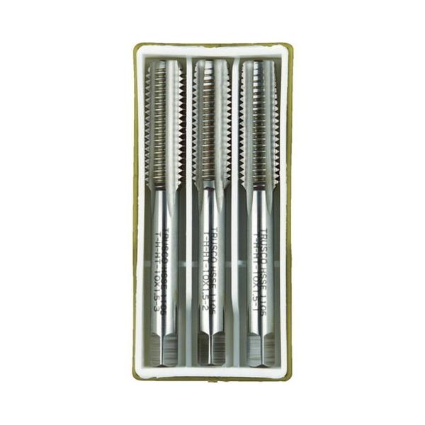 【発売日：2022年06月23日】【商品詳細】●通り穴・止まり穴共に使用可能です。●高速度鋼(HSS-E)のタップセットです。●被削材:一般鋼、低・中炭素鋼、合金鋼。●セット内容：先・中・上●精度：JIS2級●呼び寸法：M12●ピッチ(mm...