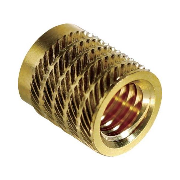 【発売日：2022年06月23日】【商品詳細】●容易に使用でき、保持力やコストなどあらゆる面でバランスに優れたインサートナットです。●主にねじ山のない樹脂に圧入、もしくははんだごてなどで熱圧入をすることでねじ山を形成できます。●熱圧入にて挿...