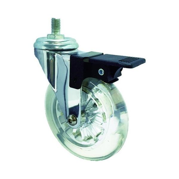 【発売日：2022年06月20日】【商品詳細】●クリアービジュアルで外観性に優れたデザインキャスターです。●小物、イス、木製クラフト、玩具のホイール用●許容荷重(daN)：31.4●許容荷重(kgf)：32●車輪径D(mm)：35●車輪幅(...