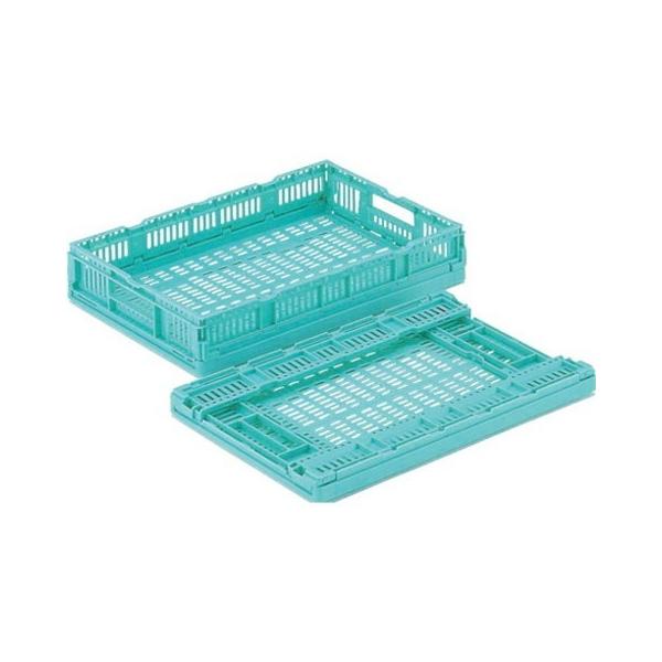 【発売日：2022年06月20日】【商品詳細】●薄型、メッシュタイプの折りたたみコンテナです。●通気性、洗浄性に優れたコンテナです。●底面はメッシュです。●側面４コーナーでロックします。●折りたたむと高さ１／３〜１／５になります。●農産物の...