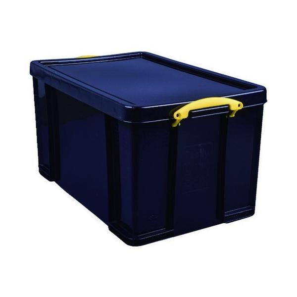 【発売日：2022年06月20日】【商品詳細】●非常に頑丈で壊れにくいイギリス製のコンテナです。●持ち運びに便利なハンドル付で、スタッキング（積み上げ）が可能です。●色：ブラック●容量(L)：84●外形寸法(mm)間口：710●外形寸法(m...