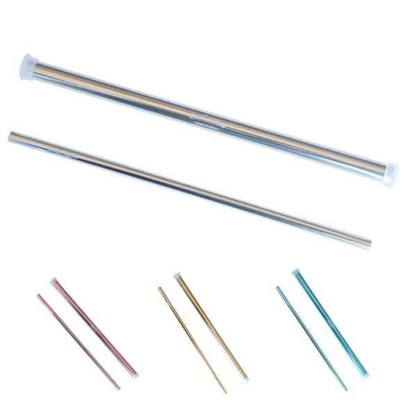 【発売日：2023年11月21日】■商品説明マーメイドカラーが鮮やかなアルミ製クールストローと専用ケースのセット。持ち運びにも便利。お掃除用ブラシも付いてお手入れラクラク。■商品仕様材質/本体・ケース：アルミニウム（カラーアルマイト）、キャ...