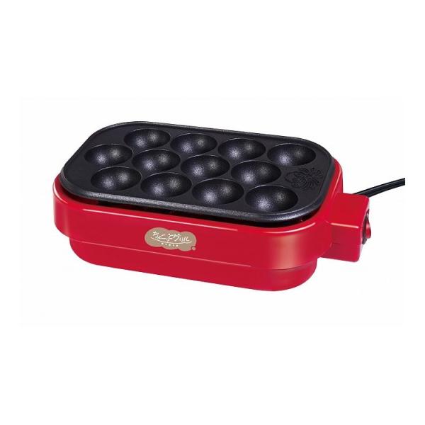 【発売日：2023年11月21日】■商品説明美味しく焼き上げる卓上たこ焼き器。12穴の卓上サイズなので1人用としてもご使用できます。焦げ付きにくいフッ素加工で表面をこんがりと焼き上げます。タコを入れたり、ちくわを入れたり、チーズをのせたり、...