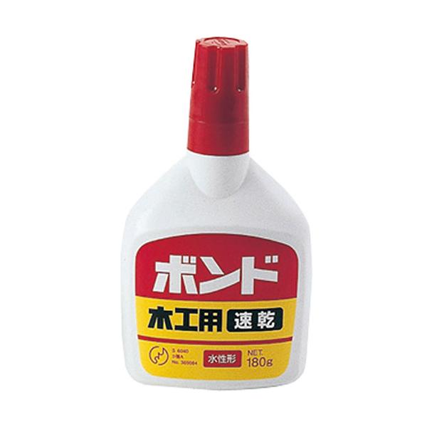 【発売日：2023年01月30日】【商品説明】木工用ボンドの接着力と接着スピードを一段と高めた接着剤です。木工用ボンドの半分の時間で固定できます。(20℃の場合)【商品詳細】商品サイズ(単位mm):78×141mm重量(g):210g材質:...