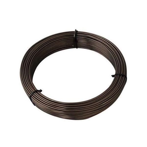 【発売日：2026年01月21日】【用途】●結束。【商品説明】●園芸・工作に加工しやすいアルミ線です。●盆栽用・園芸用・工作用などに使用できます。《スペック》■太さ：2.5mm。■重さ：500g。■長さ：約37m。■カラー：ブロンズ。《材質...