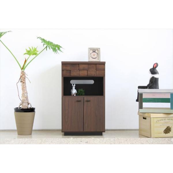 【サイズ】本体：W500×D445×H850mm【素材】【素材】天板：強化紙、前面：アルダー無垢・オイル塗装、側：プリント、引手：スチール【その他】天板耐荷重：20kg