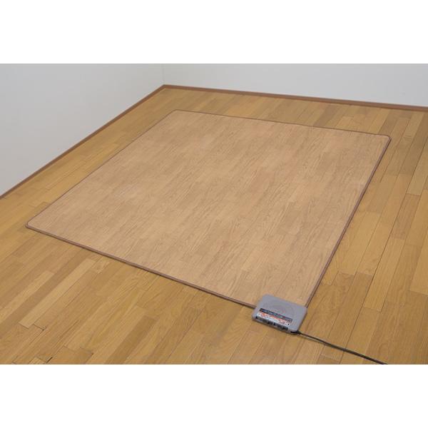 【発売日：2018年10月16日】【商品名】ホットフローリングカーペット 2畳用【サイズ】約175×175cm【規格】消費電力：220W電気代：約3.5円/時間表面温度：44℃(強)表面材質：ポリプロピレン