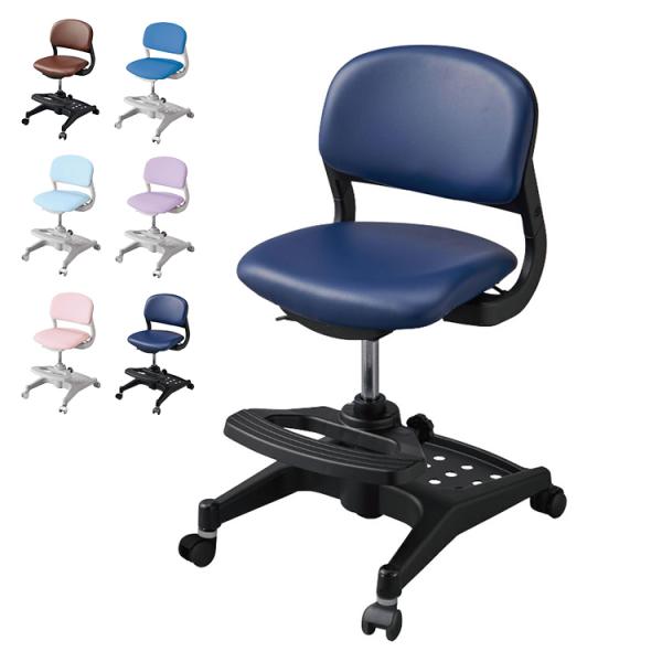 【発売日：2023年11月13日】■商品サイズ幅45.6×奥行52.5〜55×高さ76.5〜87.5cm■素材脚：ナイロン張材：PVCレザークッション：モールドウレタン■重量11.7kg■生産国台湾■特徴・座面スライド調節（11cm）・座面...