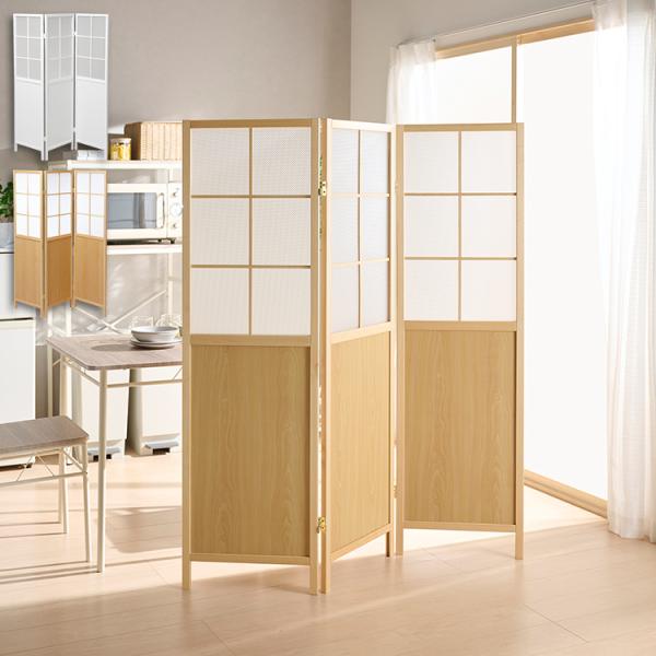【発売日：2024年09月17日】■商品サイズ幅43.5×奥行2.1×高さ150cm×3枚■素材フレーム：天然木(杉)塗装脚：天然木(杉)塗装幕部(上)：ポリスチレン樹脂幕部(下)：MDF、紙貼り(木目)■重量8.5kg■生産国台湾■特徴シ...