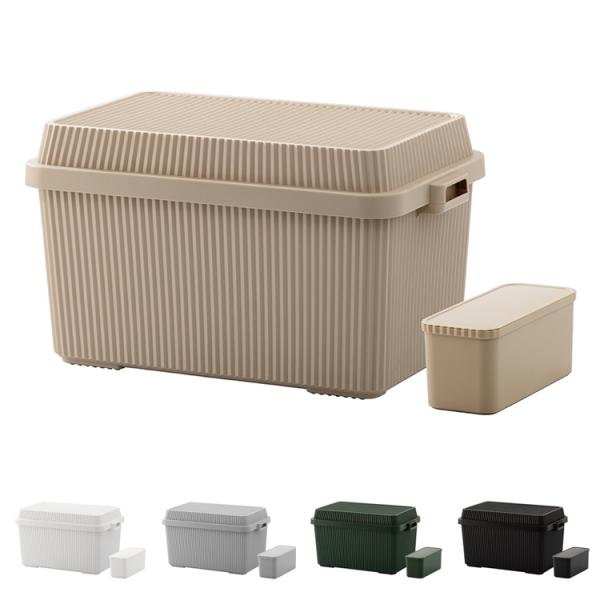 【発売日：2023年06月01日】■商品仕様ブランドlike-it/ライクイットサイズ外寸：(約)幅70.7×奥行42.2×高さ40cm内寸：(約)幅57.9×奥行33.6×高さ37cm※上記はフタをした状態の外寸と内寸です。重量約3,45...