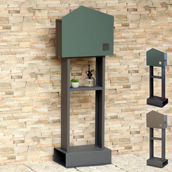 【発売日：2024年01月26日】■商品サイズ幅41×奥行28×高さ114.7cm■素材金属(鉄)■重量9.9kg■生産国中国■梱包サイズ74.5×46×38【特長】置き配、受け取りボックス、戸建て用、個人宅、大容量、完成品、ギフト、プレゼ...