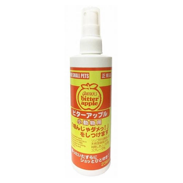 【発売日：2019年12月10日】【商品詳細】いたずらされて困る場所にスプレーすることで、いたずらを防止します。(小動物用)原材料(成分)イソプロパノール、水、りんご苦味成分原産国または製造地アメリカ使用方法家具やコードなど、噛まれて困る場...