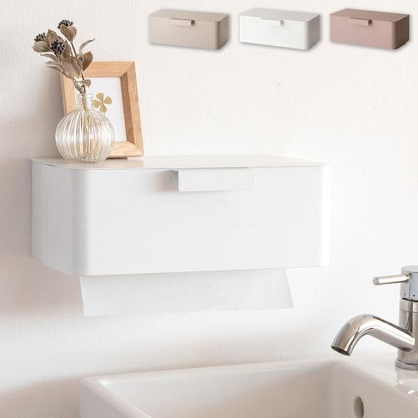 【発売日：2024年01月24日】シンプルでスタイリッシュなデザインが特徴の『TEER（ティール）』シリーズからお部屋に溶け込む可愛いくすみカラーが仲間入り♪便利なペーパータオルホルダーは壁にネジ止めするだけの簡単設置で、省スペースに洗面所...