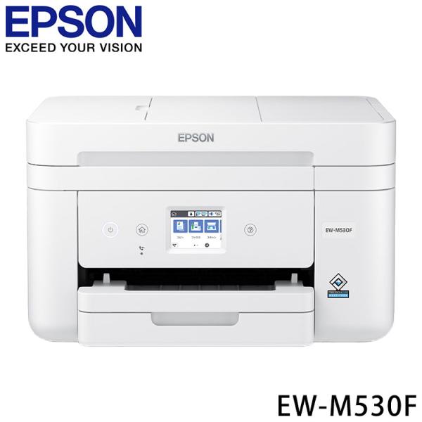 【発売日：2022年08月01日】【コピー機能】型番 EW-M530F形式 デスクトップタイプカラー対応 フルカラーLCDパネル 2.4型解像度・読み取り原稿台：300×600dpi、600×600dpi自動原稿送り装置：300x400dp...