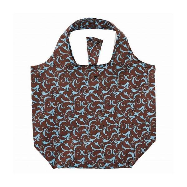 【発売日：2020年09月25日】オシャレな柄のエコバッグ Sサイズ。コンパクトに折りたためて、収納できる。わずか34gと軽量。サイズ（約）縦32×横40cm（持ち手含まず）収納時サイズ（約）縦7×横10cm本体/ポリエステル　ボタン/ポリ...