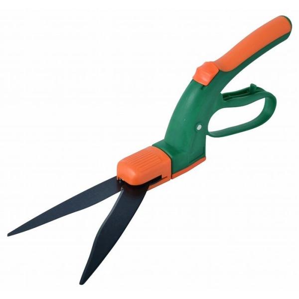 【発売日：2017年04月20日】【商品詳細】片手で楽々作業、超軽量の280ｇ。サビにくく、ヤニがつきにくい、フッ素コート刃。地面を滑らせて切るから、腕などへの負担も軽減。長時間の作業も楽々。360°回転で、水平カット、斜めカット、垂直カッ...