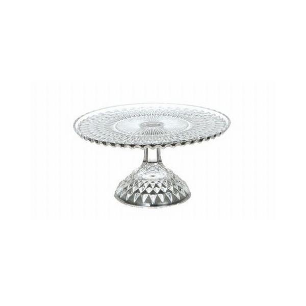 【発売日：2022年03月29日】【商品特長】非日常を演出する、愛らしいガラスのステージ放射線状に施された直線的なカットガラスが印象的な、ガラス製のスタンド。海外のティータイムやホームパーティ、はたまたお伽話にも登場しそうな可愛らしさです。...