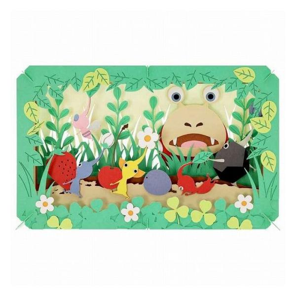 【発売日：2025年06月05日】■商品仕様任天堂のゲームシリーズ「ピクミン」のペーパーシアターが新登場！ペーパーシアターは登場するキャラクターを、レーザーで精密にカットされた紙を重ね合わせて作り上げるペーパークラフトキットです。■サイズ1...