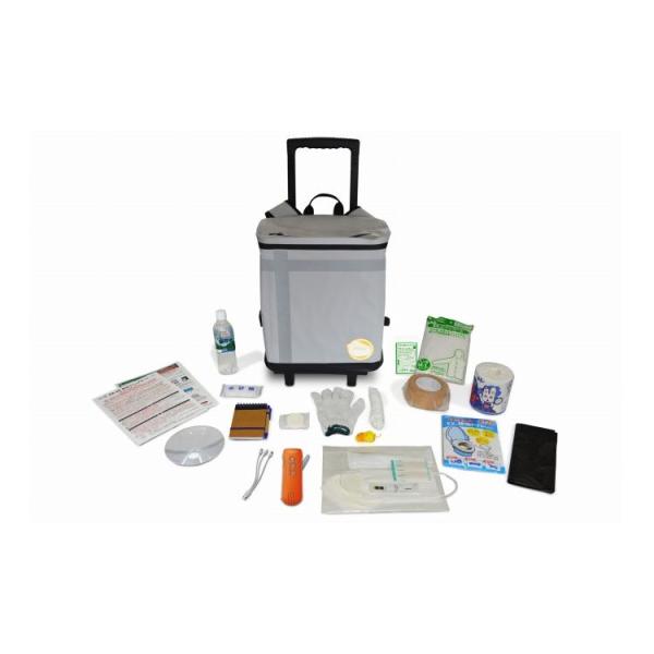 【発売日：2026年01月27日】甘味物・氷砂糖、保存飲料水（500ml）、FM(ワイドFM対応)ラジオ付き多機能自家発電ライト、ボールペン付メモ帳、マスク、トイレットペーパー、簡易トイレセット（3枚入）、ガーゼ付救急絆創膏×2、医療用体温...