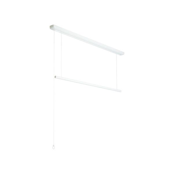 【発売日：2022年03月31日】【商品特長】ヒモを引くだけの手軽な操作で、 簡単に竿を昇降させることができます。また、操作棒などの取外すパーツがなく管理がしやすいので、賃貸住宅にもお勧め。入居者様へのアピールポイントにもなります。昇降式の...