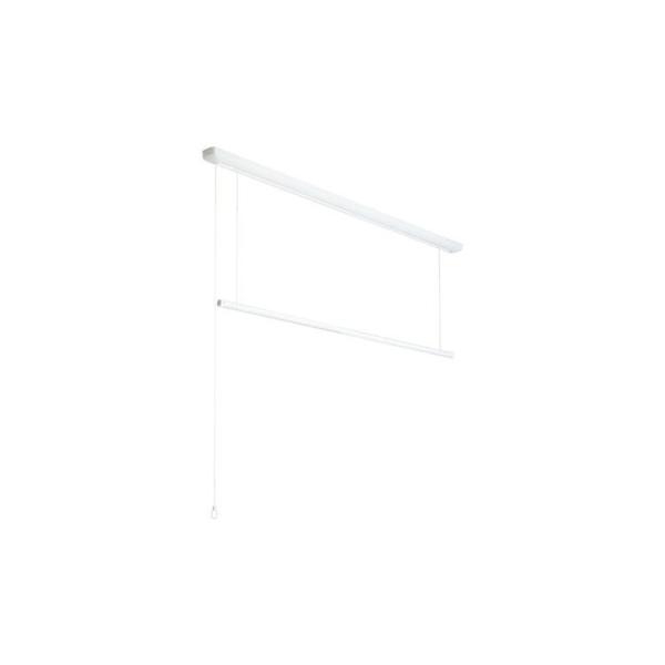 【発売日：2022年03月31日】【商品特長】ヒモを引くだけの手軽な操作で、 簡単に竿を昇降させることができます。また、操作棒などの取外すパーツがなく管理がしやすいので、賃貸住宅にもお勧め。入居者様へのアピールポイントにもなります。昇降式の...