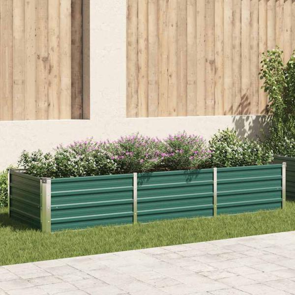 【発売日：2025年07月28日】このガーデンプランターは金属でできています。DIY愛好家が庭やバルコニー、パティオを飾るのにぴったりです。このプランターには、大量の土が入るため、植物、野菜、ハーブ、花を育てるのに、十分なスペースがあります...