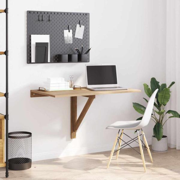 【発売日：2025年07月28日】この折りたたみ式テーブルは、ウォールテーブル、キッチンテーブル、子供用ライティングテーブル、パソコンテーブル等として使用できます。壁に取り付けられる設計です。この折りたたみ式テーブルは、高品質の素材でできて...