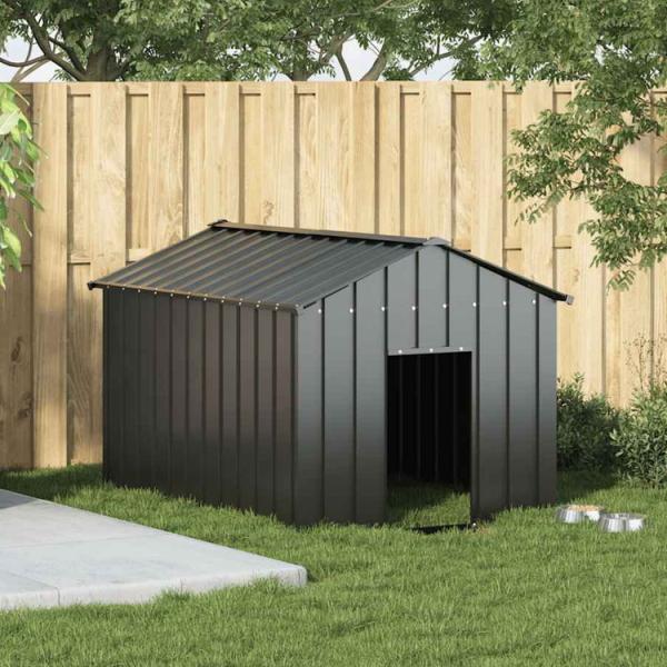 【発売日：2025年07月28日】屋根付きの犬小屋は、あなたの毛皮で覆われた友達に安全と快適さを提供します。耐久性のある構造:頑丈で耐久性の高い亜鉛メッキ鋼構造により、この犬小屋は耐久性があり、長持ちするように作られています。実用的な屋根:...